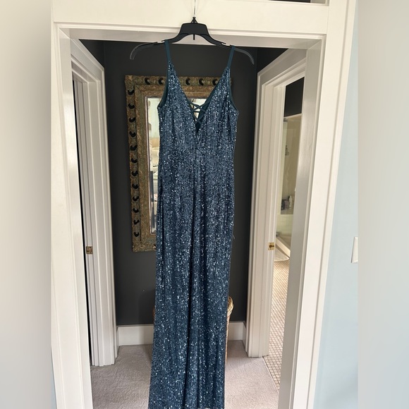 Speechless | Dresses | Navy Blue Sparkly Prom Dress | Poshmark